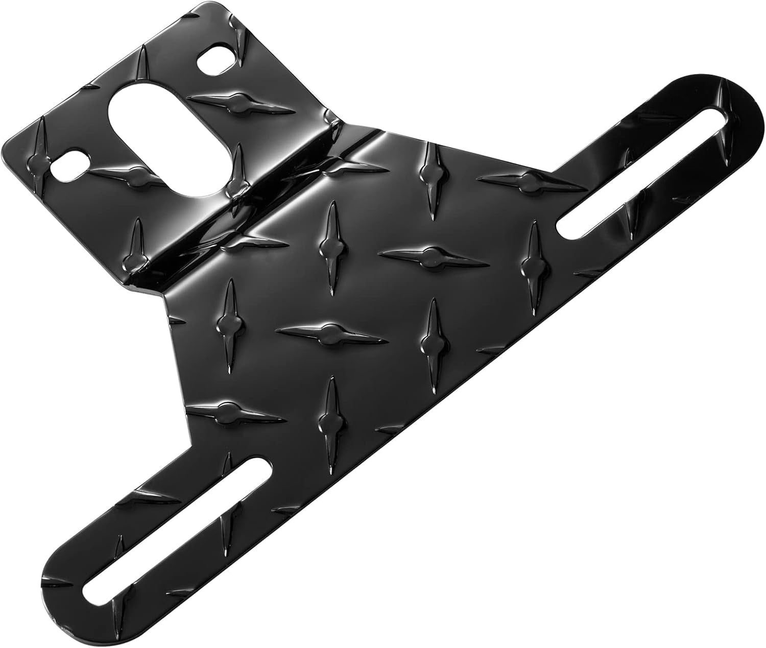 CZC AUTO Trailer RV Camper License Plate Bracket Aluminum Black ...