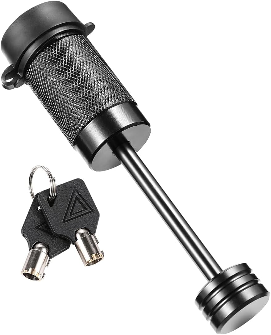 CZC AUTO Trailer Tongue Coupler Lock 1/4" Dia, 2-1/2" Span for Latch ...