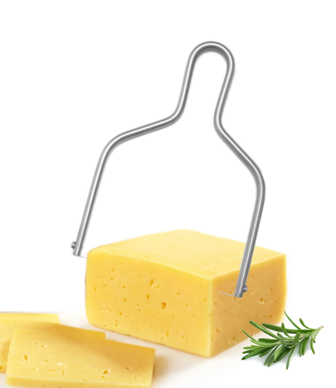 CZESTPYAKE Cheese Slicer & Cheese Cutter Stainless Steel Cheese Slicers with Wire | Cheese ...