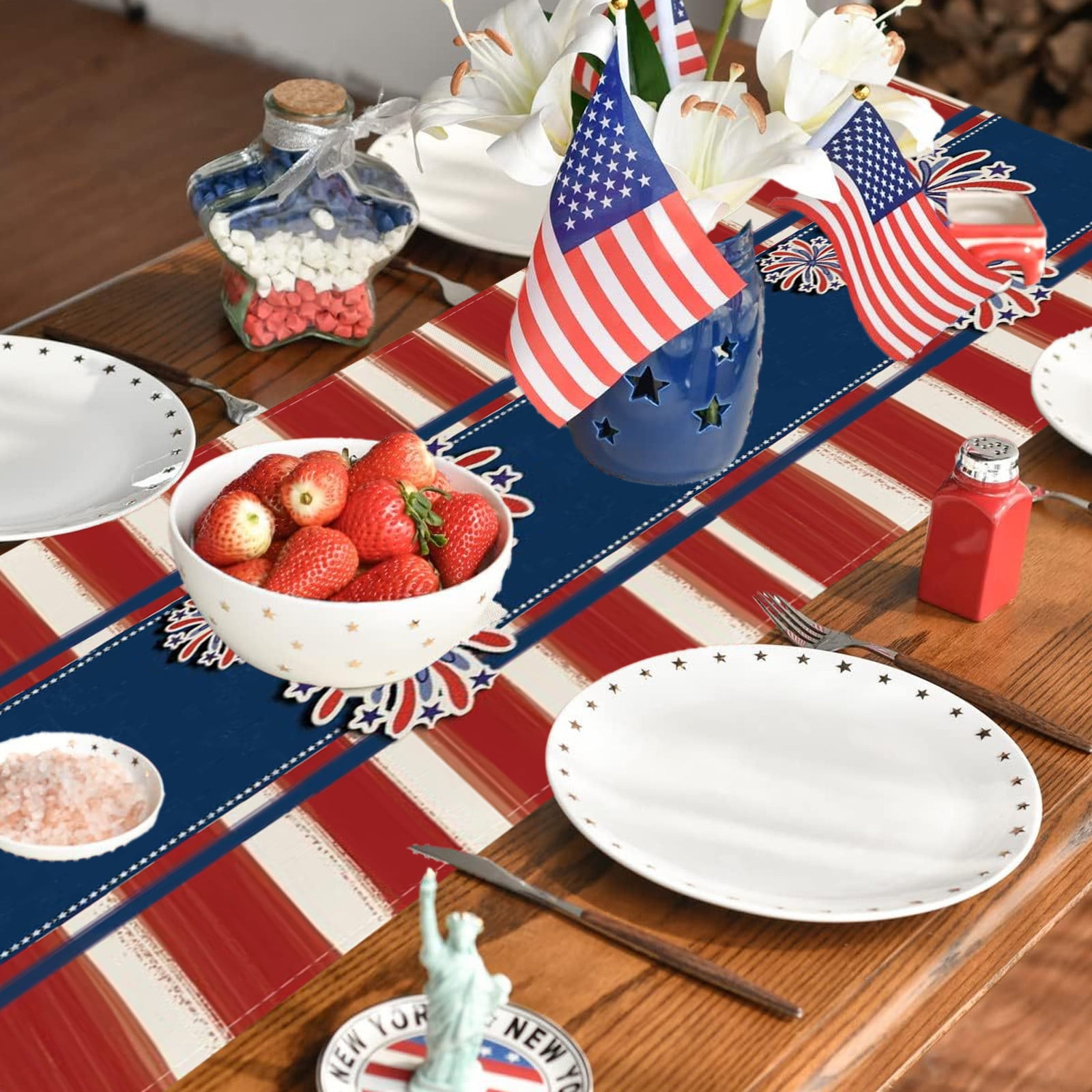 4th of July Decorations 4th of July Tablecloth Clearance $5 & under ...