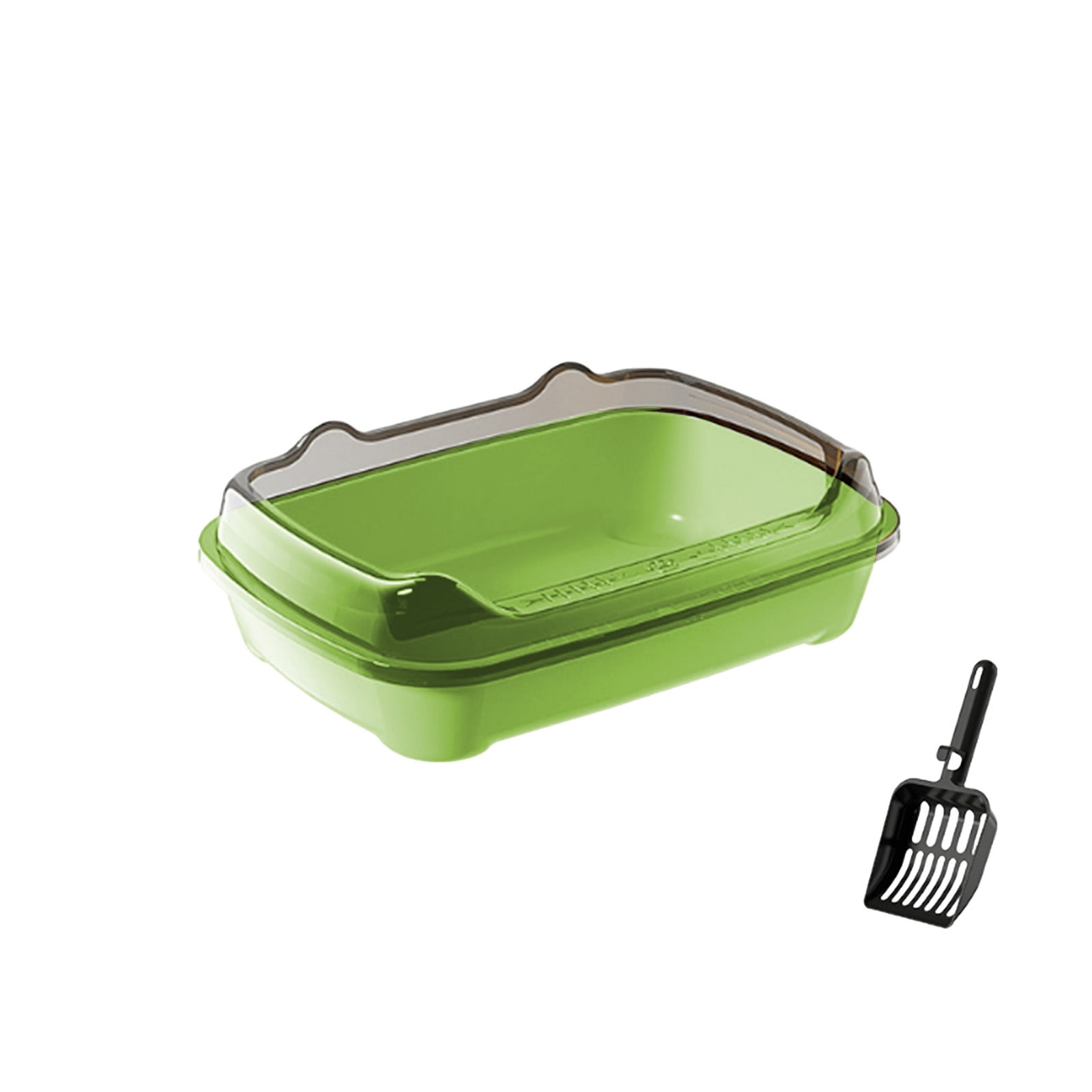 CZESTPYAKE Extra Large Cat Litter Box with Free Scoop - High Sided ...