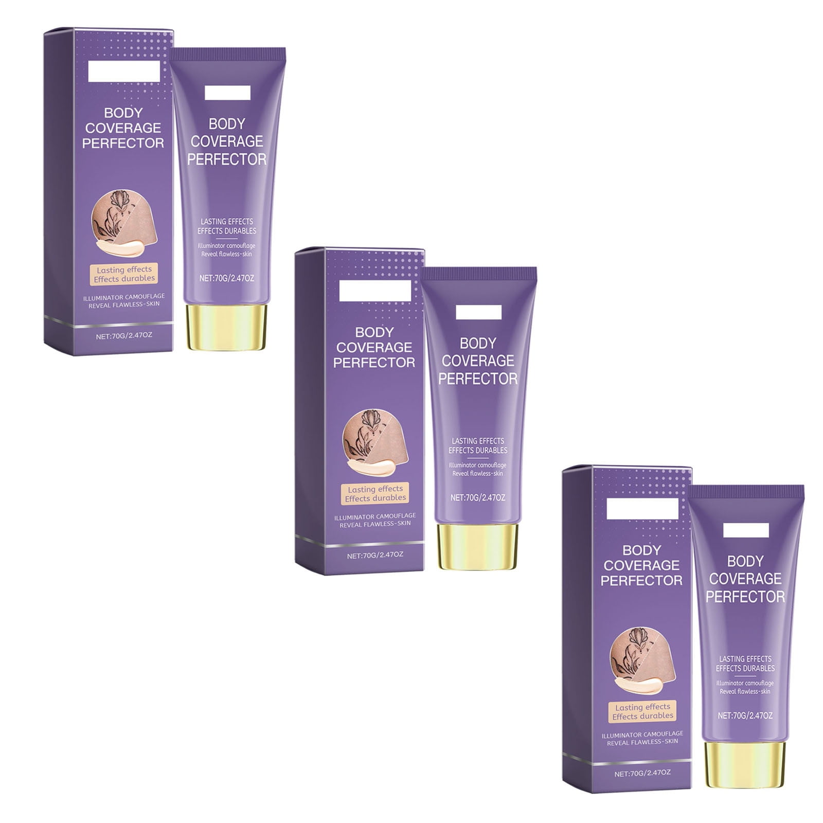 CZESTPYAKE Full-Coverage Body Concealer, Tattoo Cover-Up Cream ...