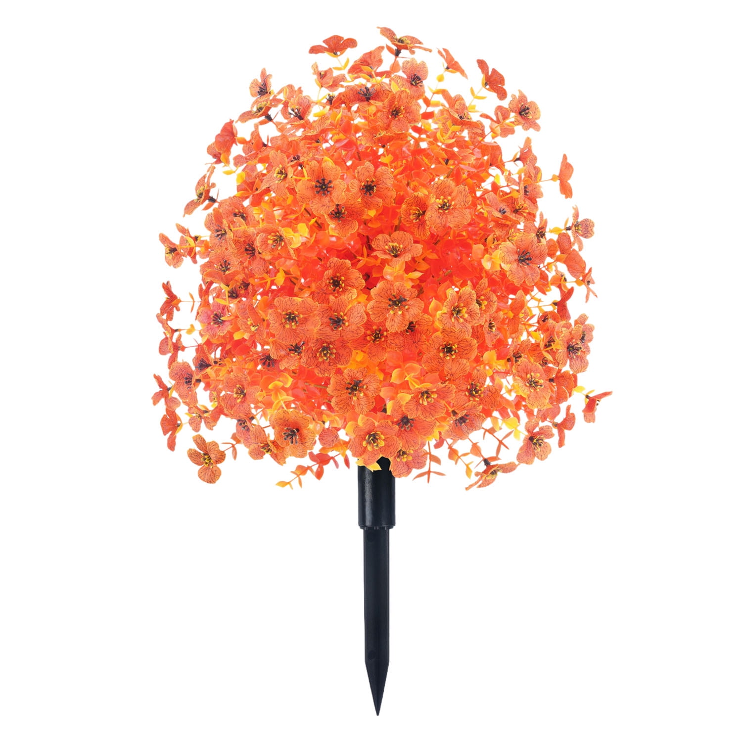 CZHGKM Halloween Decorations 23in Violet Topiary Trees with Ground Insert 1Pcs Bushes Shrubs ...