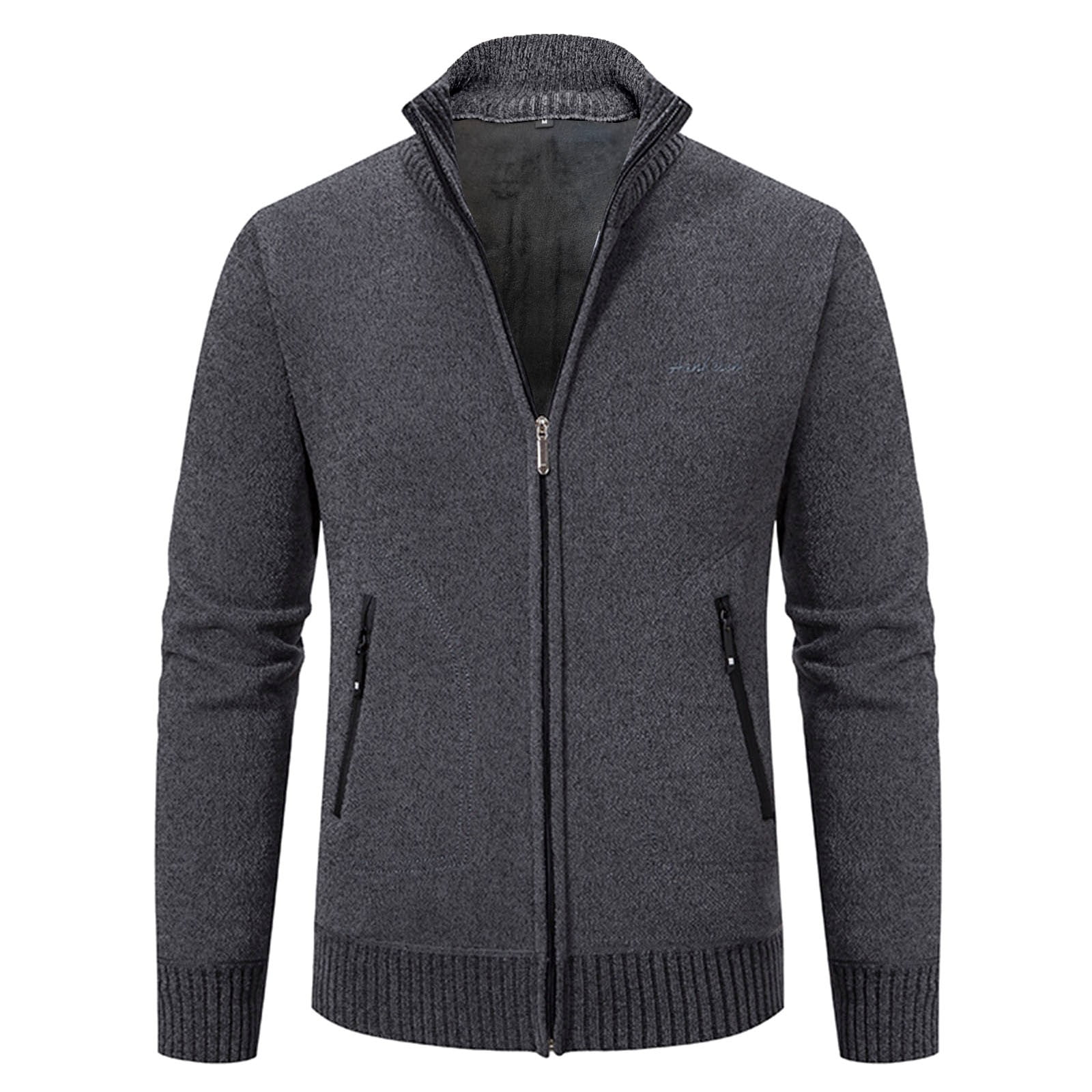 CZHGKM Long Sleeve Sweater Mens Fashion Color Matching Large Cotton ...