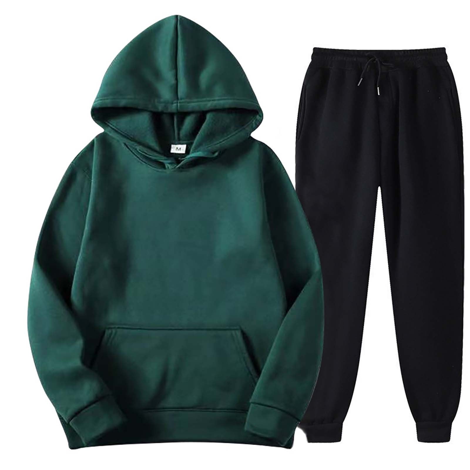 CZHJS 2PCS Outfits Men's And Women's Sports Tracksuits Long Sleeve ...