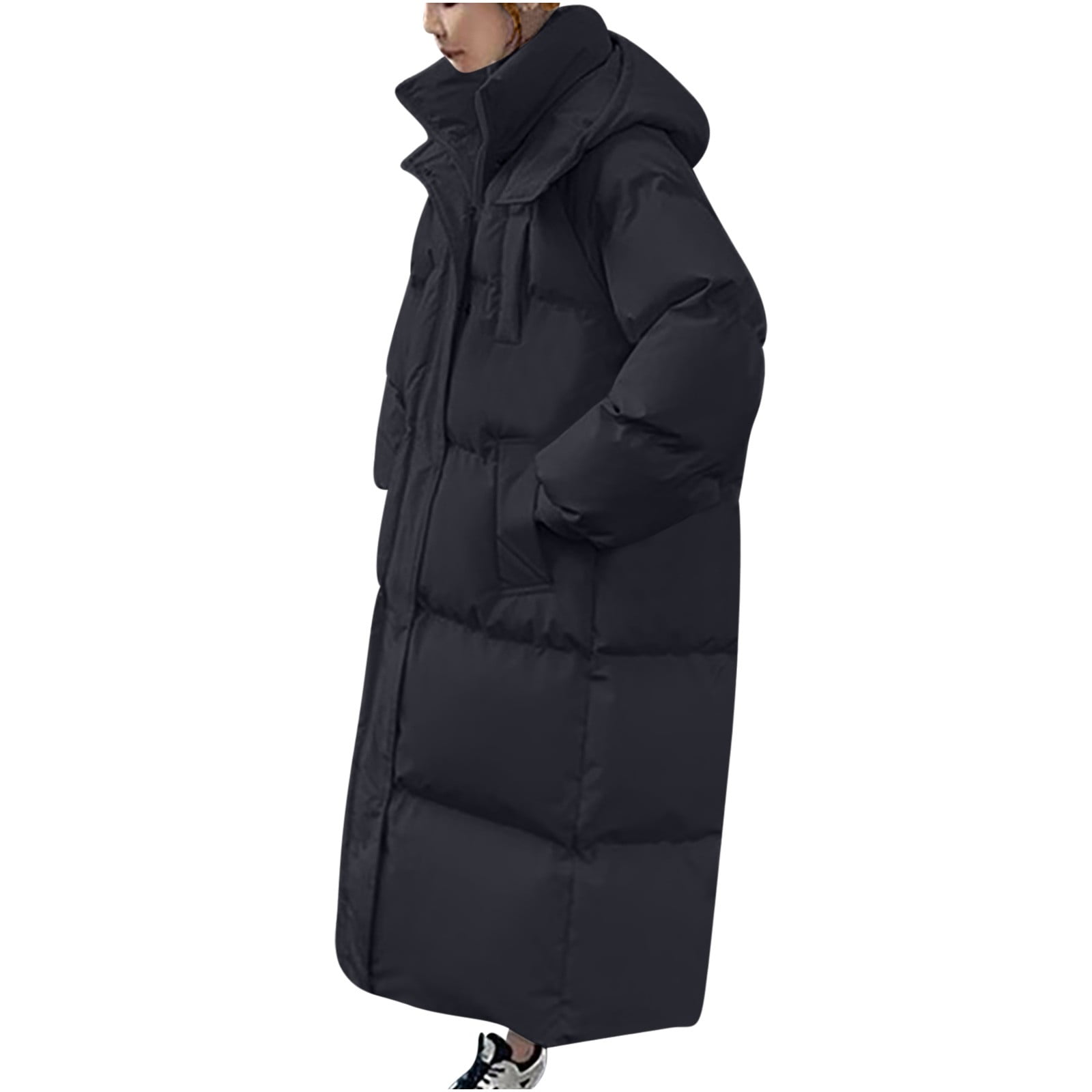 CZHJS Back to School Clothes Women's Baggy Maxi Duster Outwear Winter ...