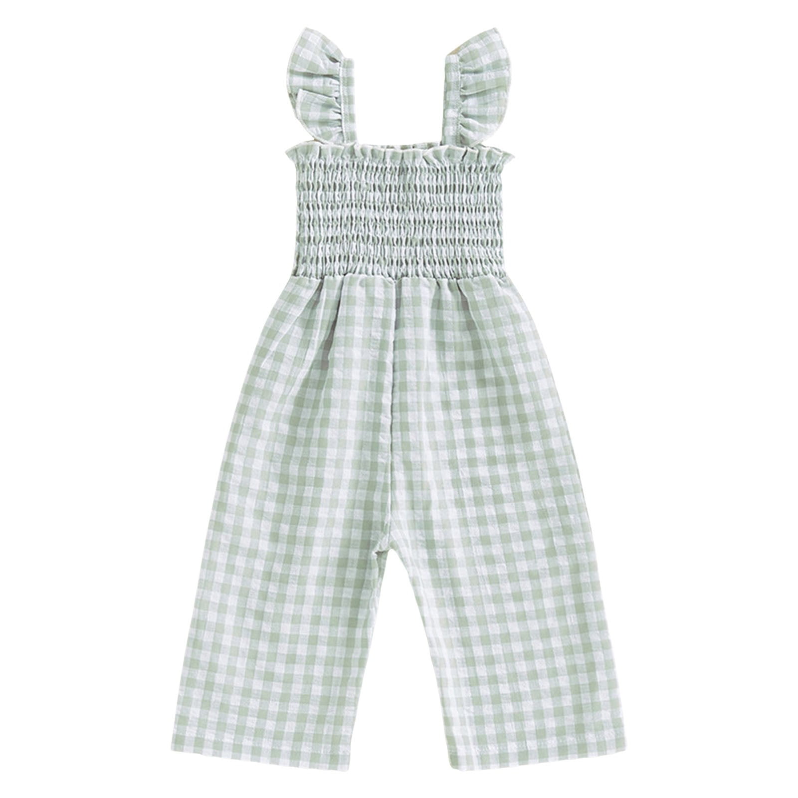 CZHQWE Girl Clothes Baby Girl Summer Clothes Kids Summer Clothes Toddler Baby Girl Romper ...