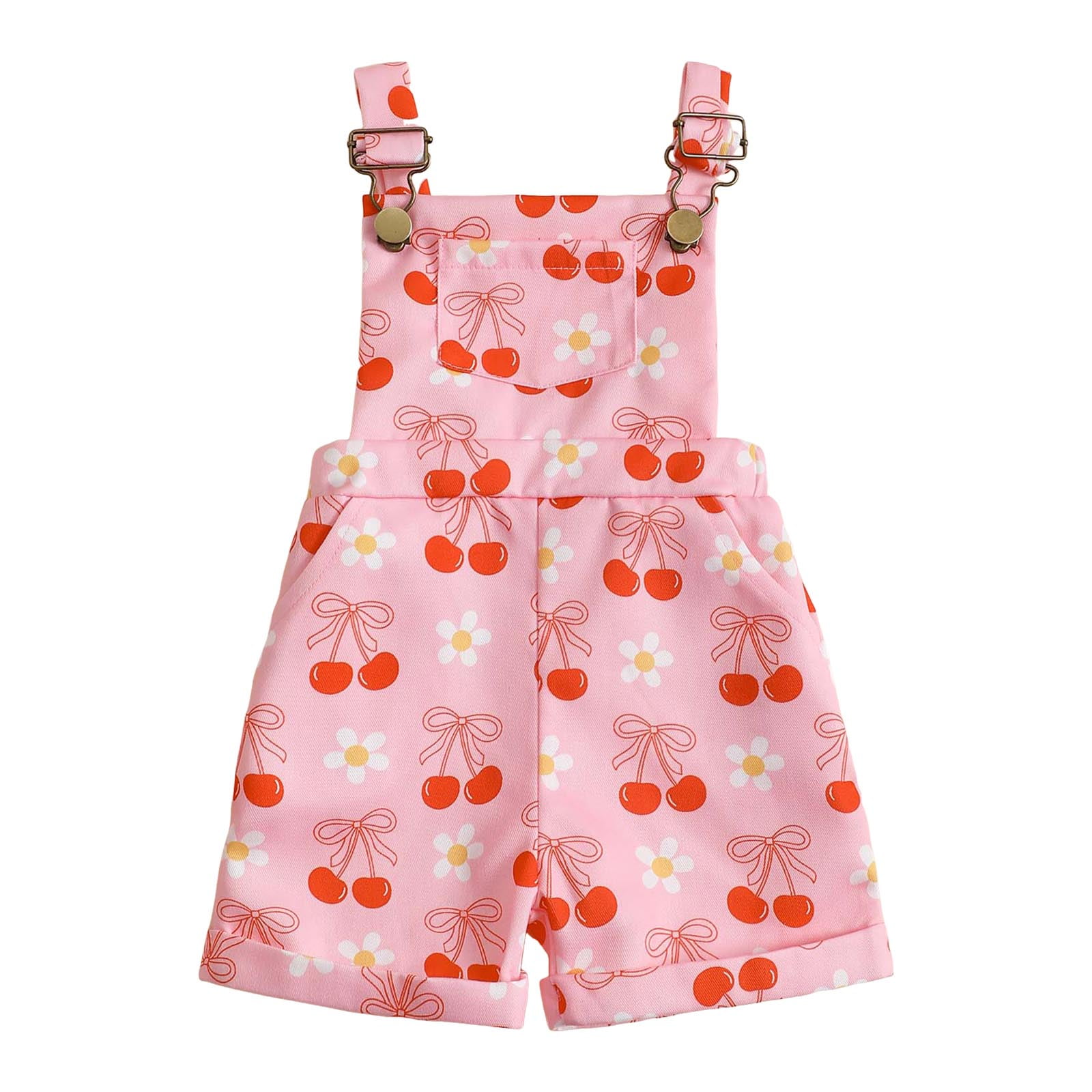 CZHQWE Girls Clothes Girls 5T Outfits Toddler Baby Girl Overalls Loose Fit Print Western Cowgirl ...