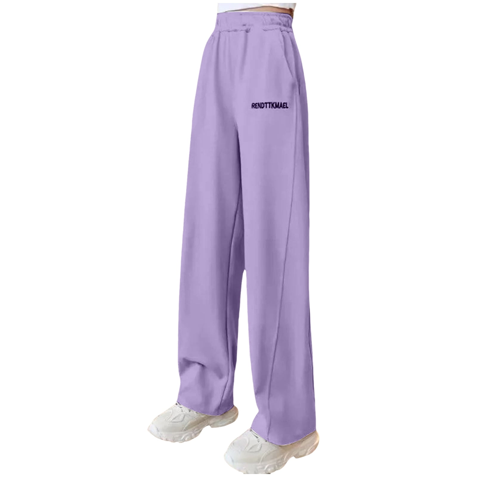 CZHQWE Girls Clothes Size 7 Toddler Wide Leg Pants High Waist Cargo ...