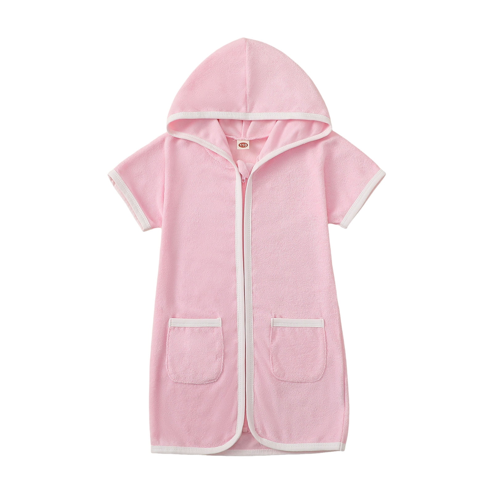 CZHQWE Girls Swim Cover Up Terry Cloth Swim Coverup Kids Girls Swim ...