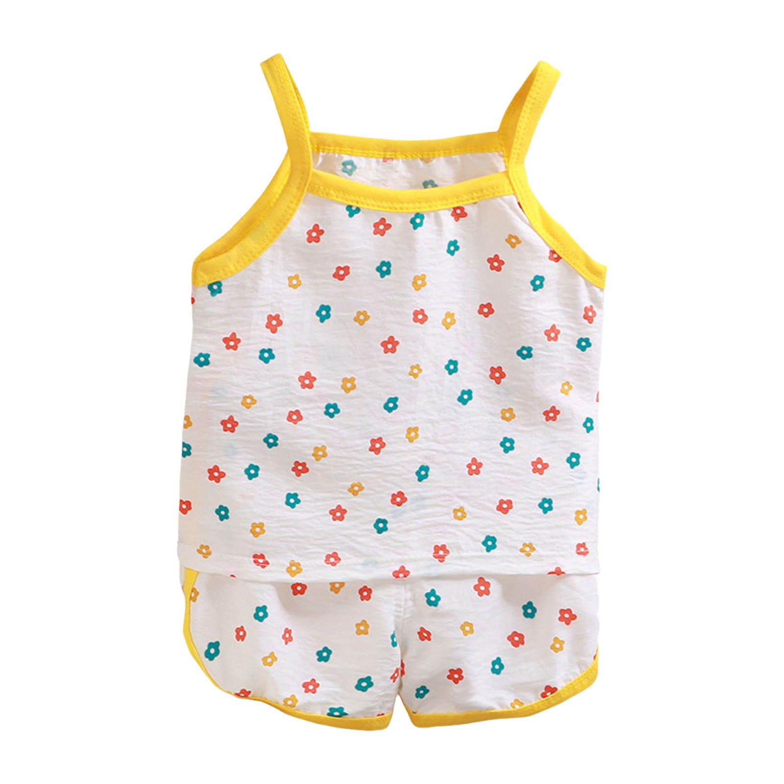 CZHQWE Summer Outfits For Baby Girls Girls Summer Clothes Baby Girl Clothes Outfits Short Sets 2 ...