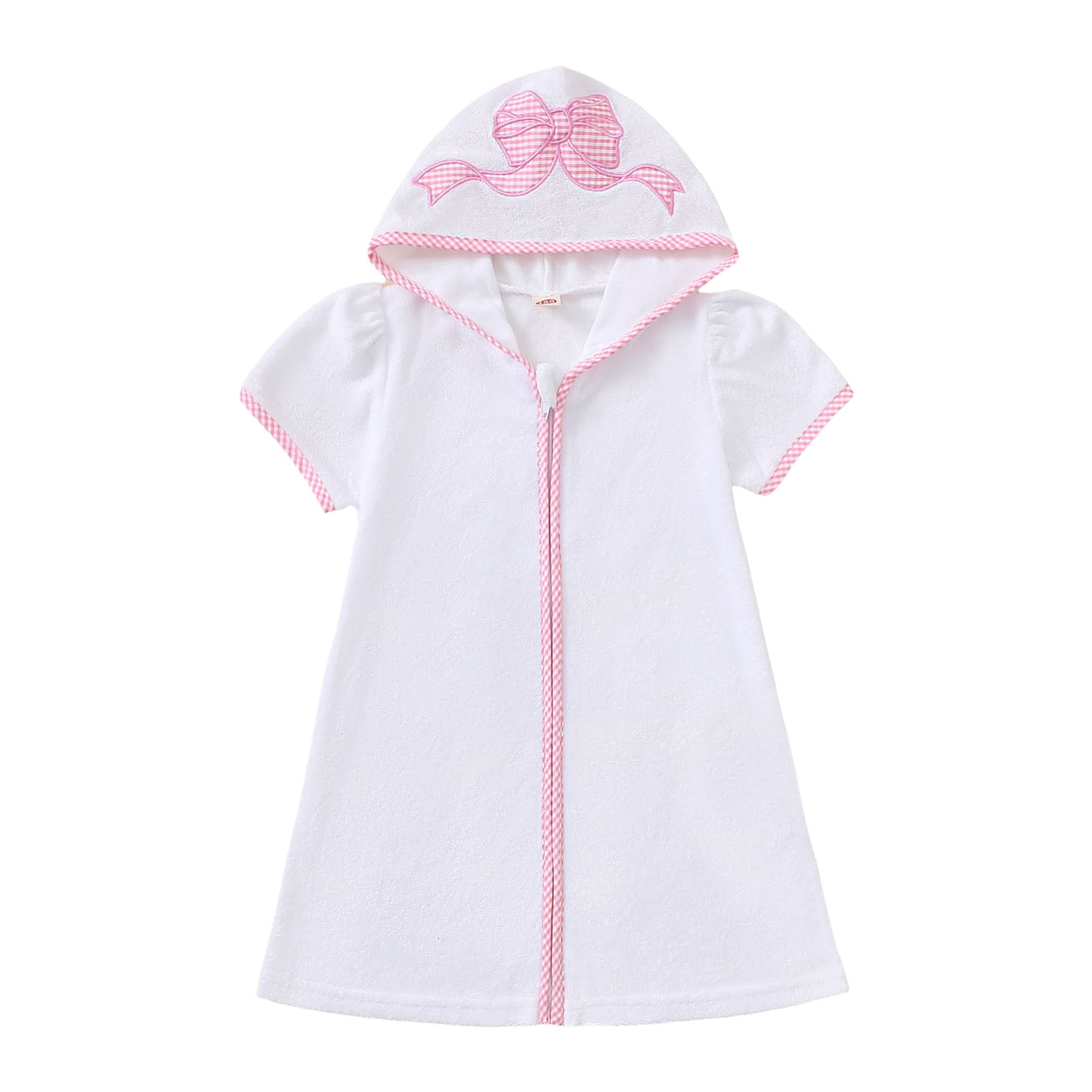 CZHQWE Terry Cloth Cover Up Girls Swim Cover Girls Swim Cover Up Kids ...