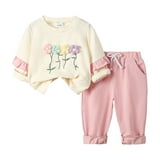 CZHQWE Toddler Girl Clothes 4T Clothes For Girls Girl Clothes Newborn Infant Outfits Pants Cute ...