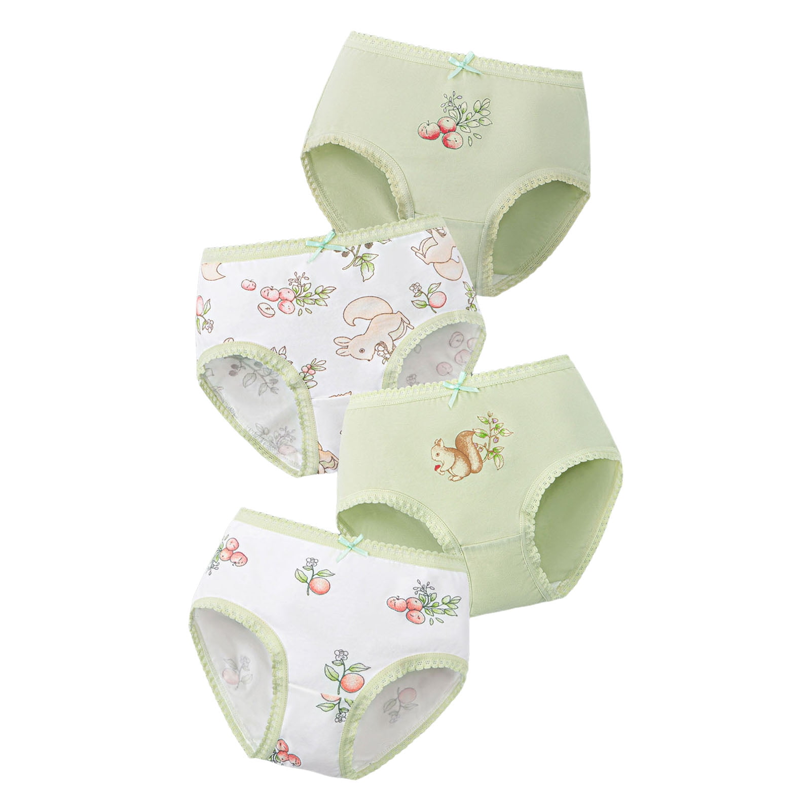 CZHQWE Toddler Training Underwear Girls Girls Bikini Underwear Girls ...
