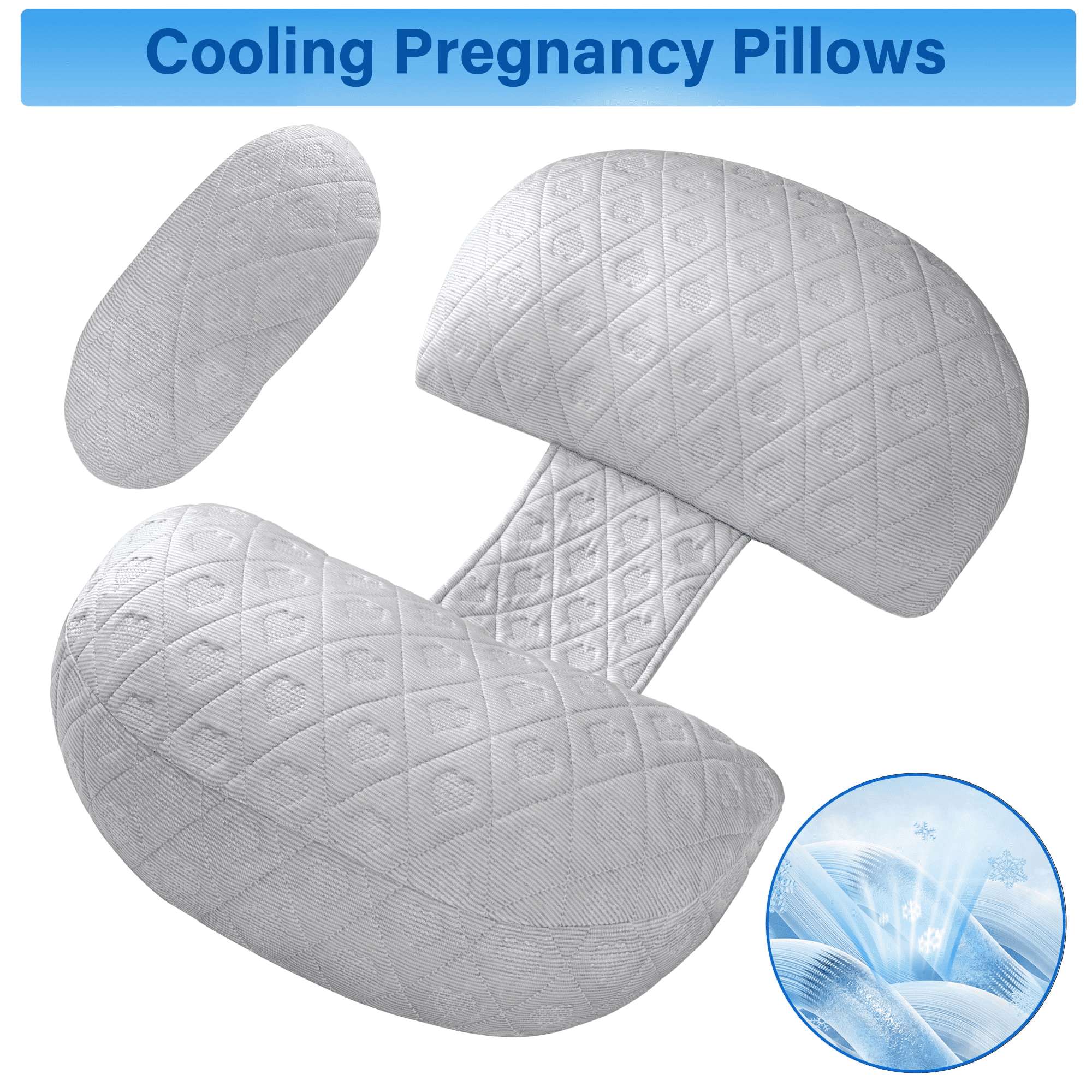CZL Pregnancy Pillow for Women Sleeping, Ergonomic Maternity Body ...