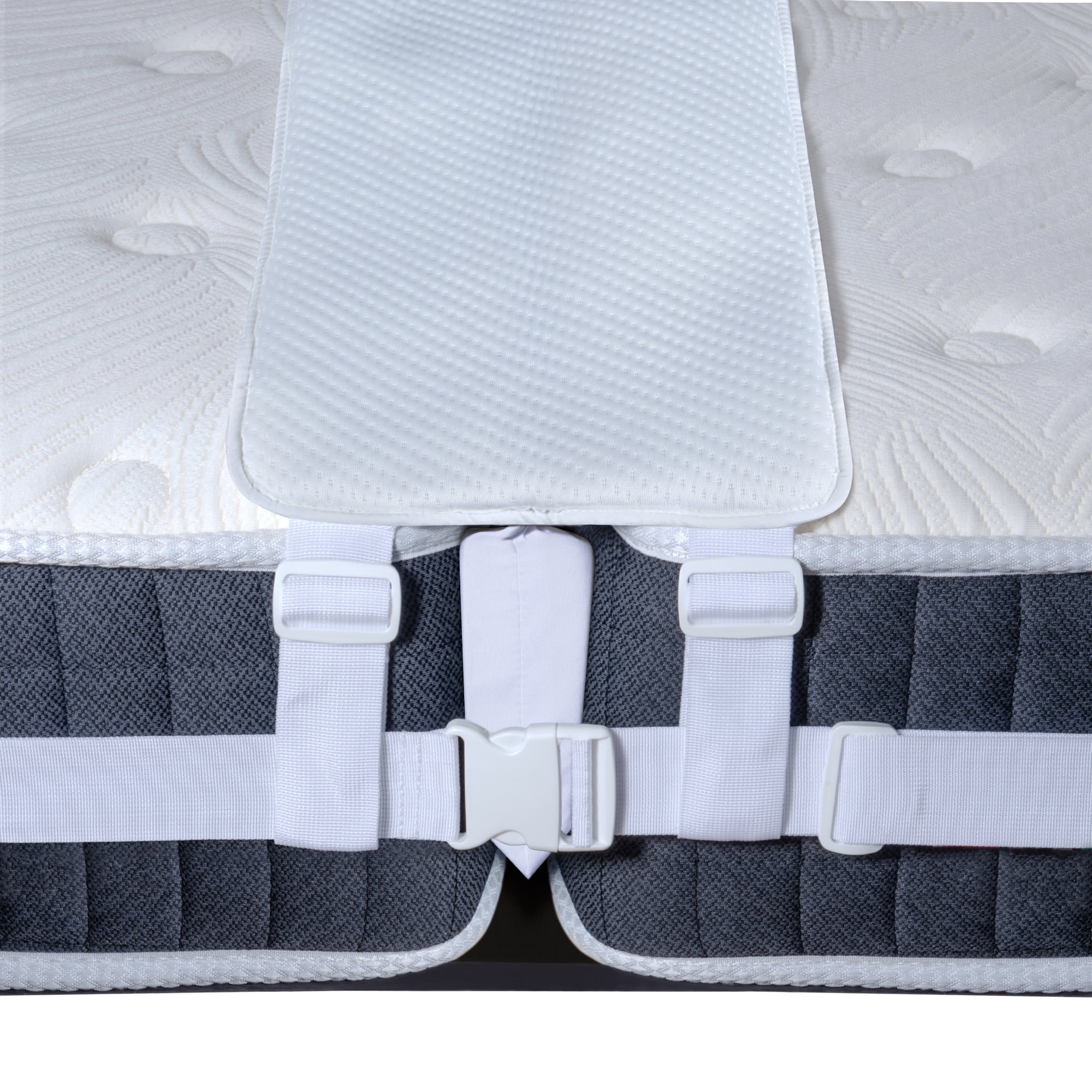 CZL Upgraded Bed Bridge Twin to King Converter Kit, 12" Wide Mattress ...