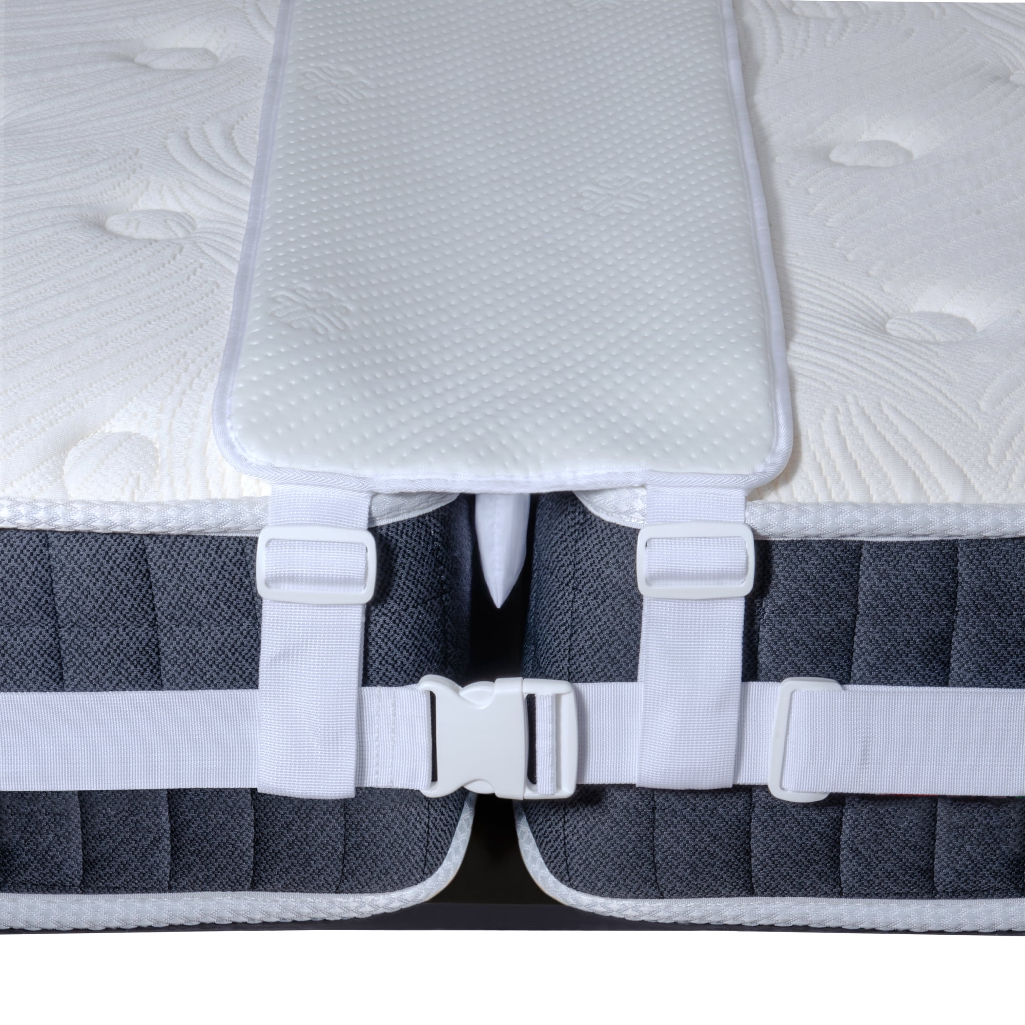 CZL Upgraded Bed Bridge Twin to King Converter Kit, 12" Wide Mattress ...