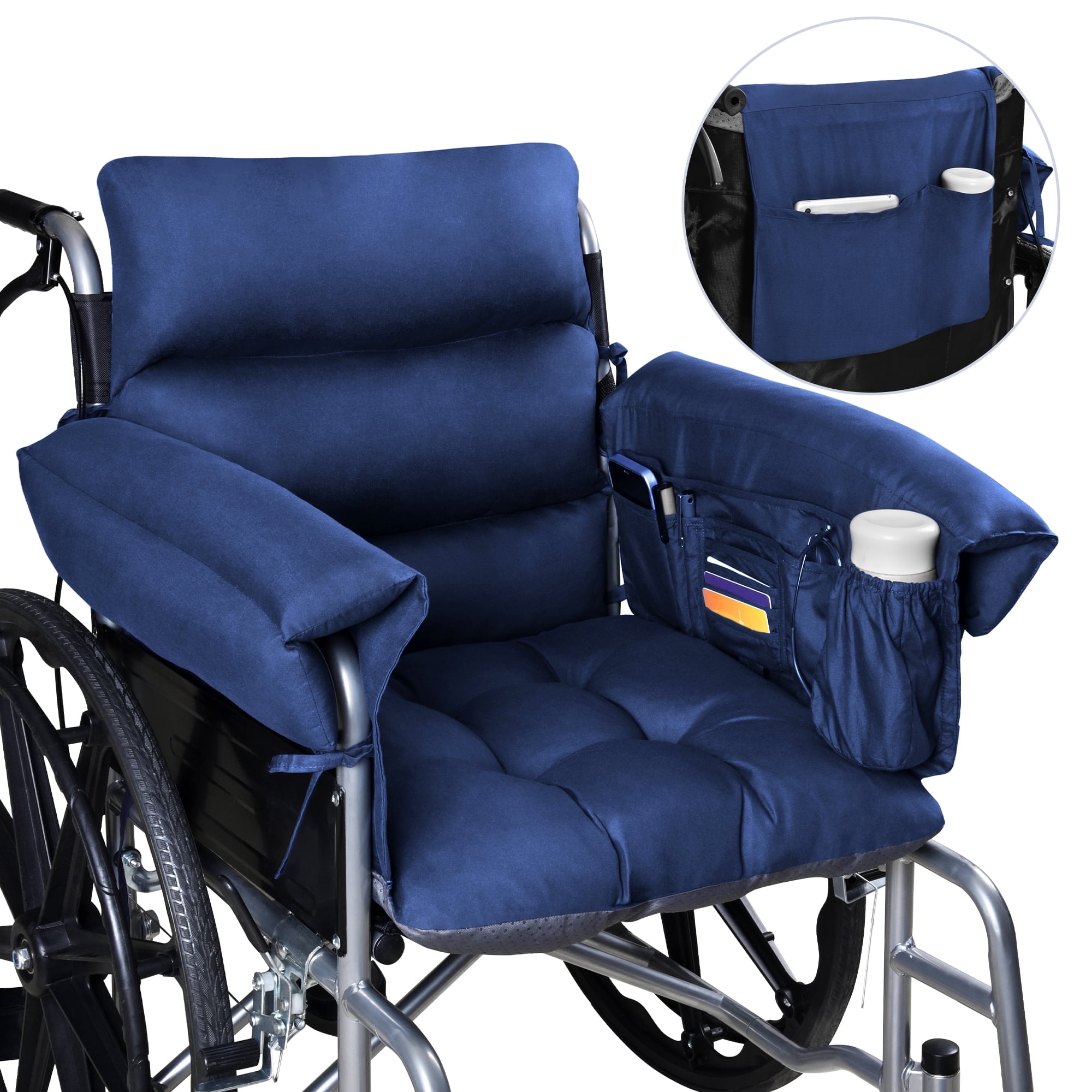 CZL Wheelchair Cushions for Pressure Relief, Anti-Slip Wheelchair Seat ...