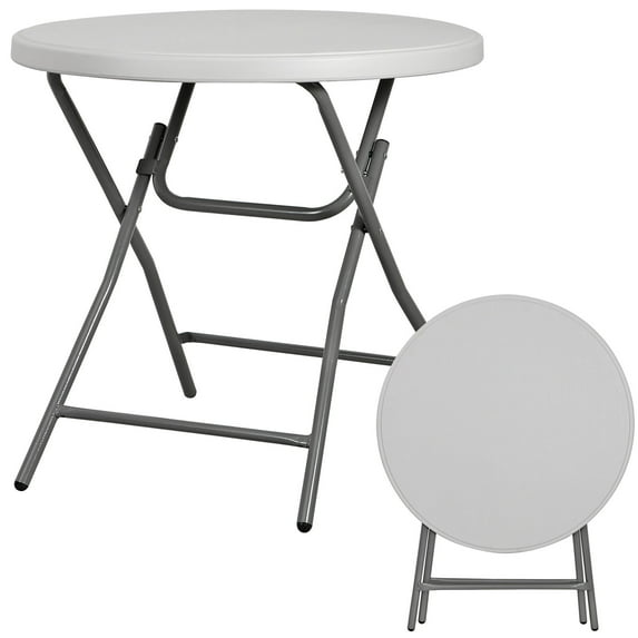 CZMDZH 32in Cocktail Table, Indoor Outdoor Portable High Top Table ...