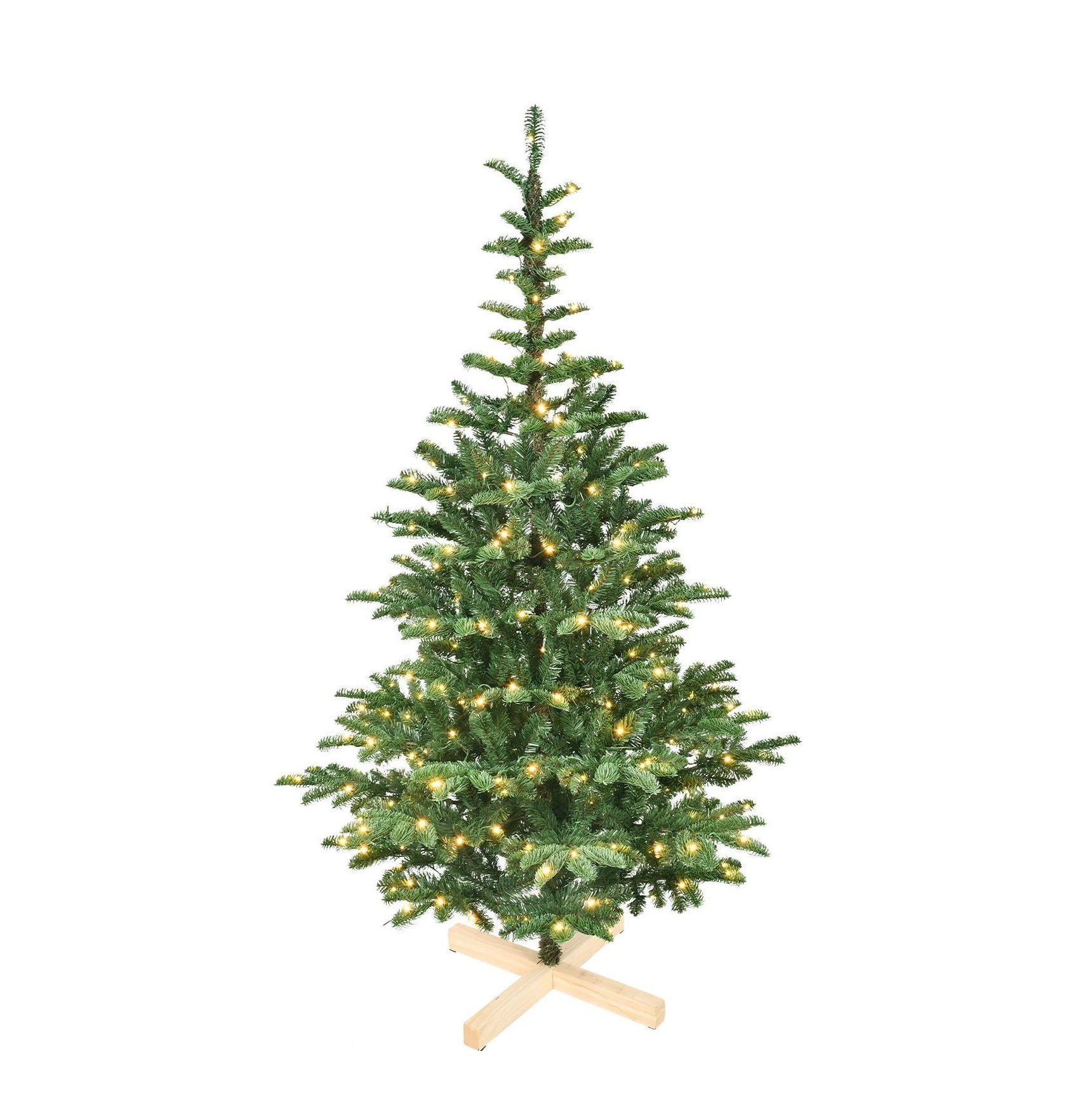 CZMDZH 6ft Artificial Christmas Tree, Eco-Friendly Fireproof Hinged PE ...