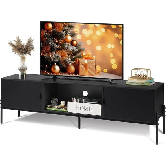 CZMDZH TV Stand for 65 Inch TV, Mid Century Modern Entainment Center ...