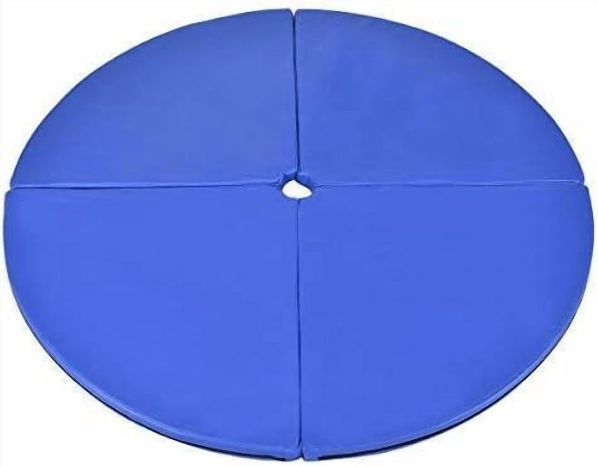 CZMJY Pole Dance Mat, Foldable Round Crash Mat with EPE Foam Padding ...