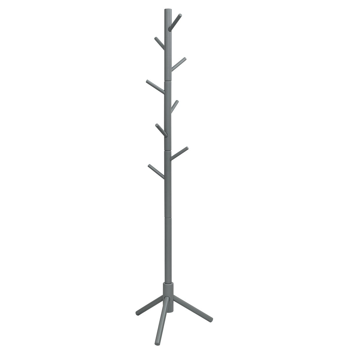 CZMJY Solid Wood Coat Rack, Free Standing Tree-Shaped Coat Rack with 8 ...