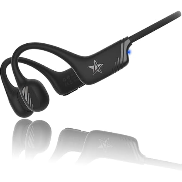 CZOpen-Ear Bluetooth Bone Conduction Sport Headphones Sweat Resistant ...