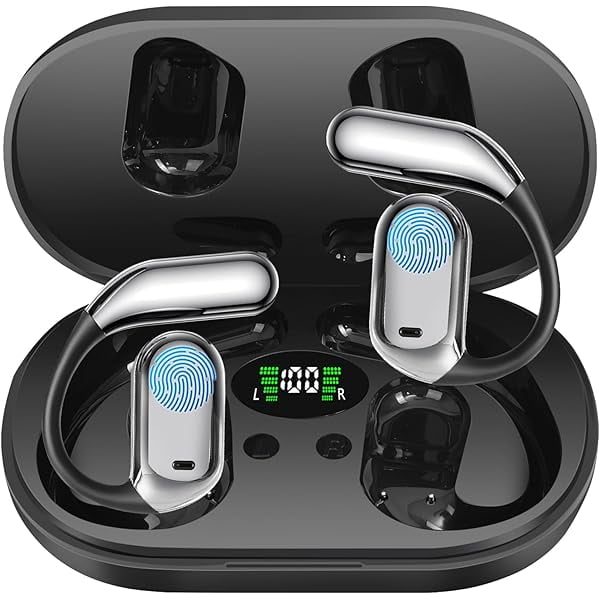 CZOpen Ear Earbuds Bluetooth Headphones 60Hrs Playtime Wireless Ear ...