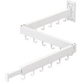 CZQ Clothes Drying Rack,Laundry Space Saver Wall Mounted,Retractable ...