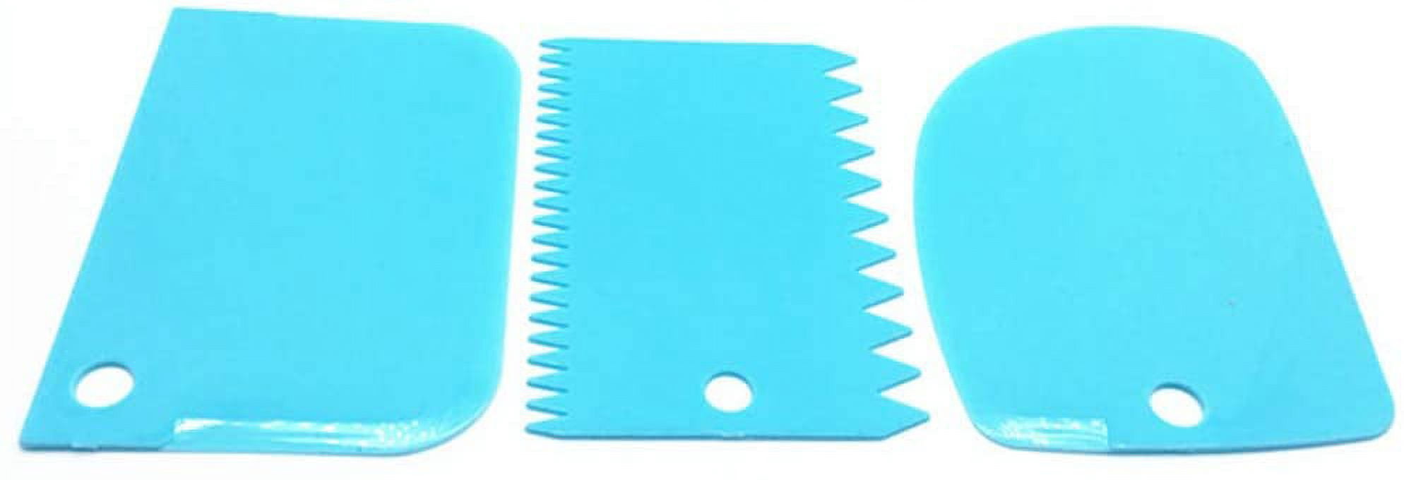 CZQ Food Dough Scraper, Plastic Multi - Purpose Kitchen Pastry Cutting ...