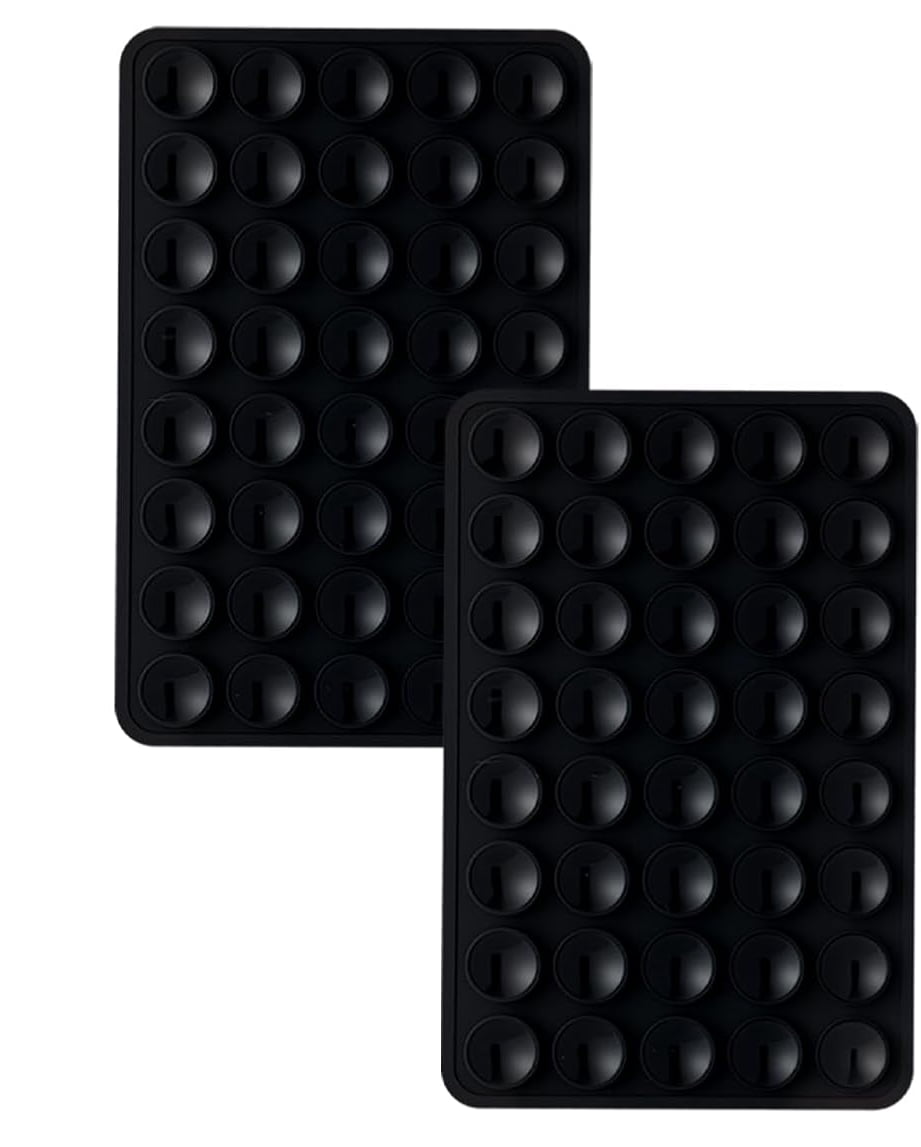 CZQ Silicone Double-Sided Suction Grip,40 pills per Side, Strong Hold ...