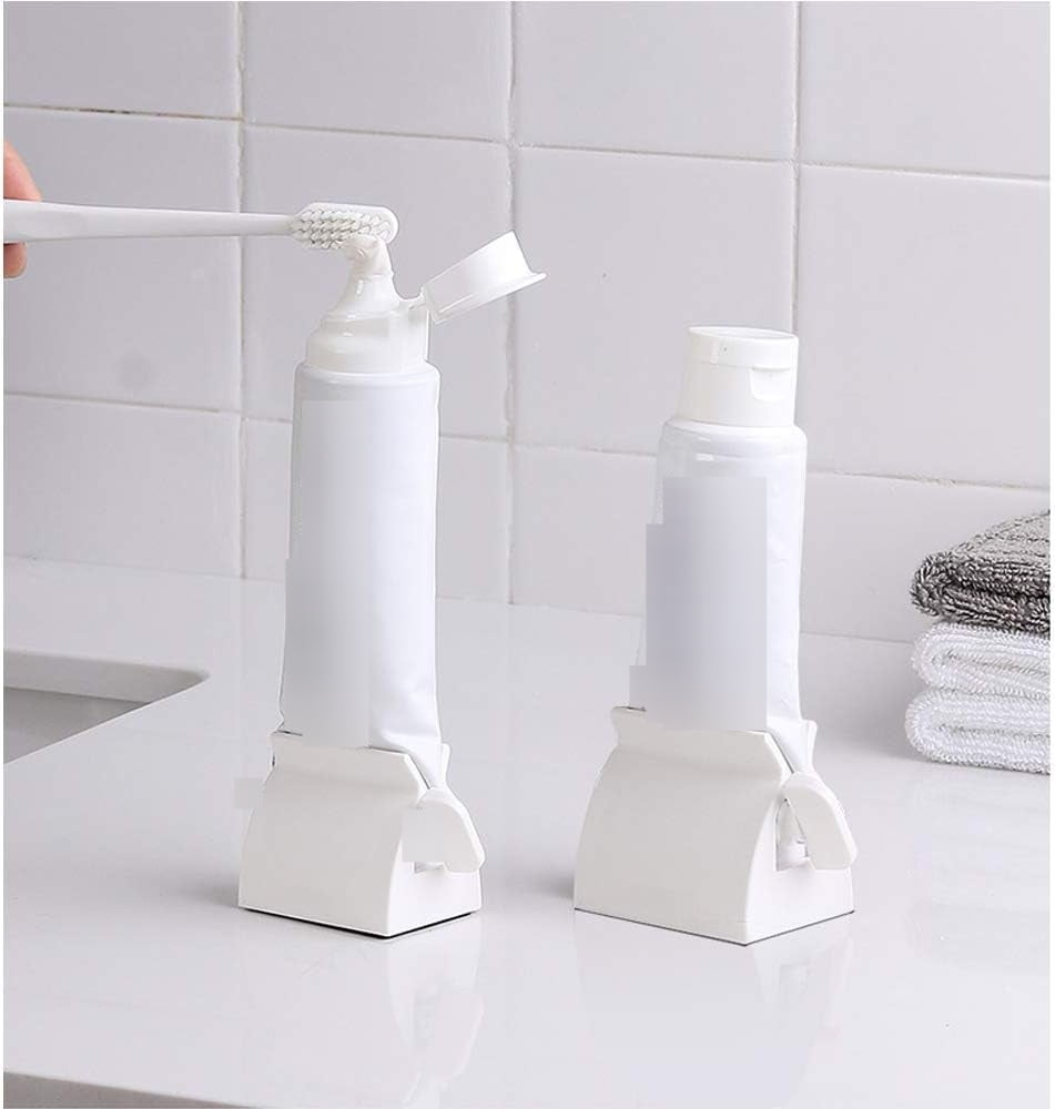 CZQ Toothpaste Roller Squeezer Set of 2 Rolling Tube Toothpaste Holder ...