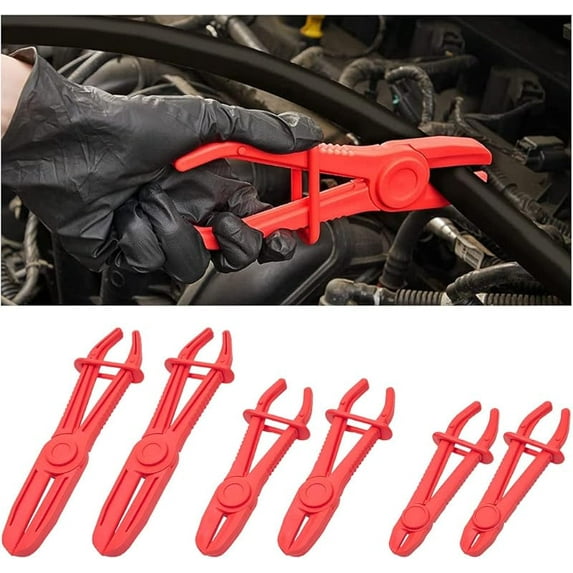 CZQHose Clamp Pliers, 6 Pack 3 Size Line Pinch Clamps Set, Plastic Hose ...