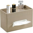 CZQPlus Size Tissue Box Cover Rectangle, PU Leather Tissue Box Holder ...