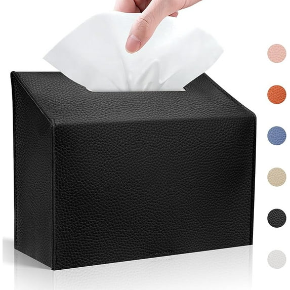 CZQTissue Box Cover Holder Compatible with Kleenex Disposable Paper ...