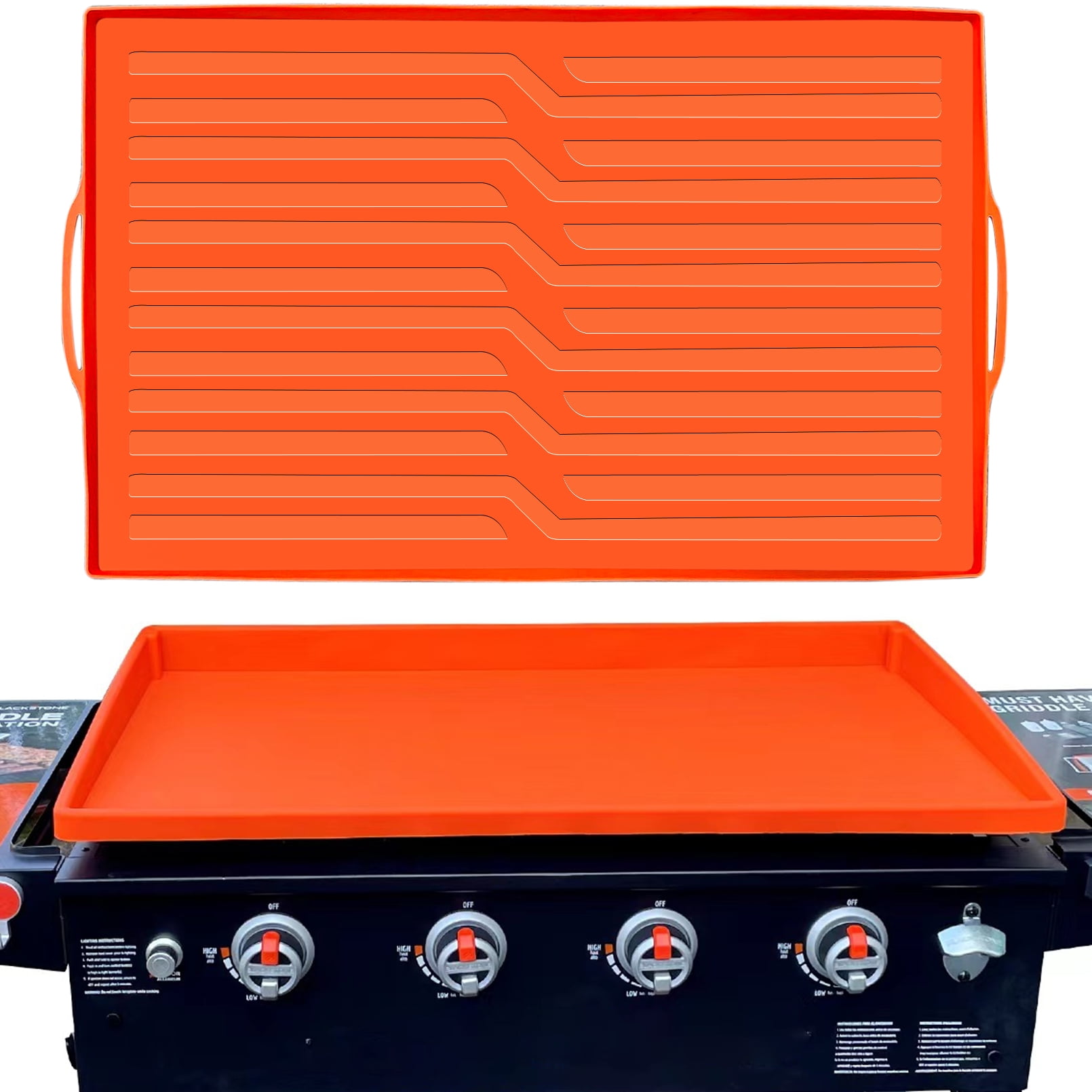 CZS Griddle Mat Suitable for Blackstone 17 Inch, Silicone Griddle Cover ...