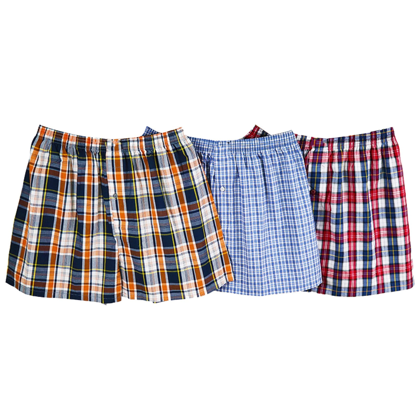 CZSCPDAW 3 Pack Men's Underwear Boxer Briefs Pack,Cotton Soft Boxer ...