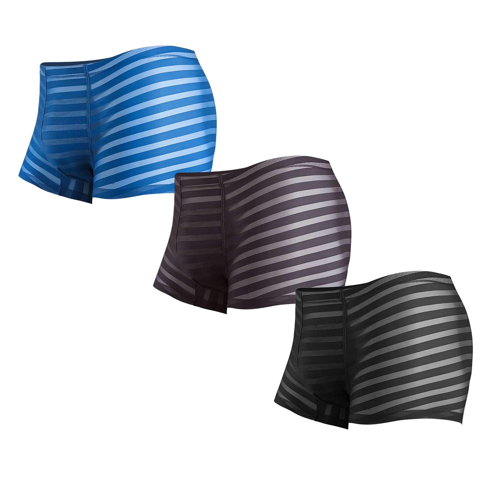 CZSCPDAW 3 Pack Mens Underwear Pack Boxer Briefs,Cotton Stretch Boxers ...