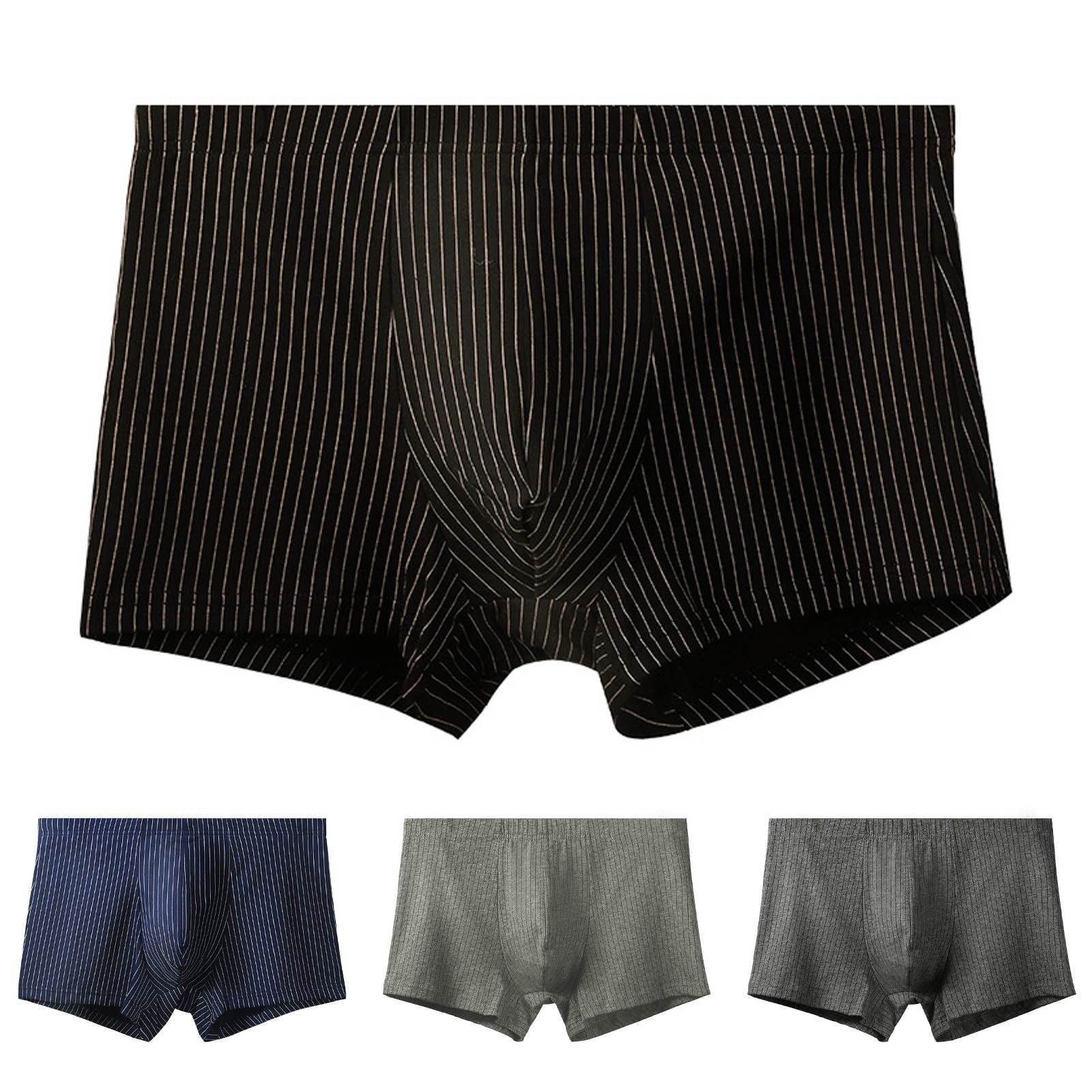 CZSCPDAW 4 Pack Mens Underwear Pack Boxer Briefs,Mens Bikini Briefs ...