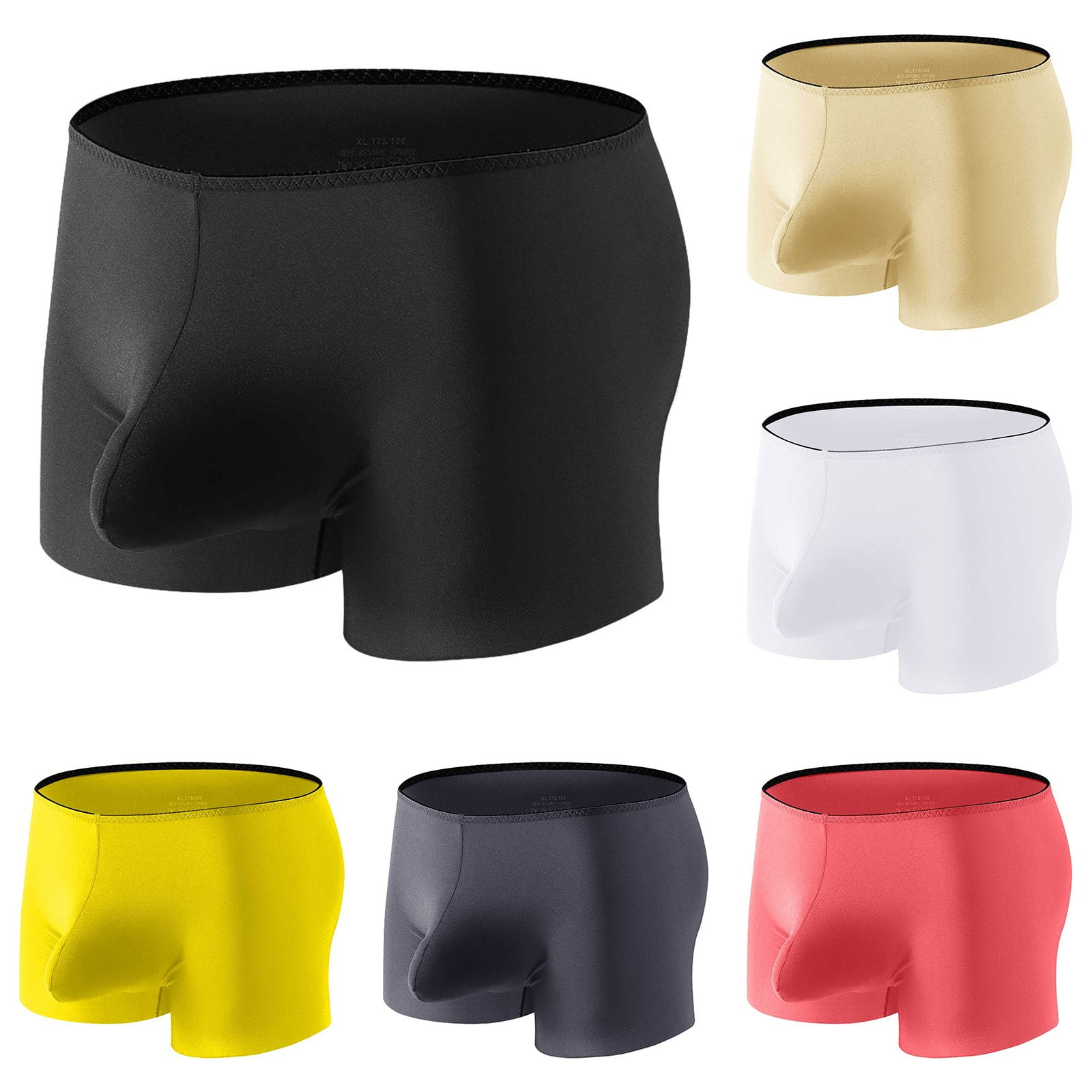CZSCPDAW 4 Pack Mens Underwear Pack Boxer Briefs,Mens Bikini Briefs ...