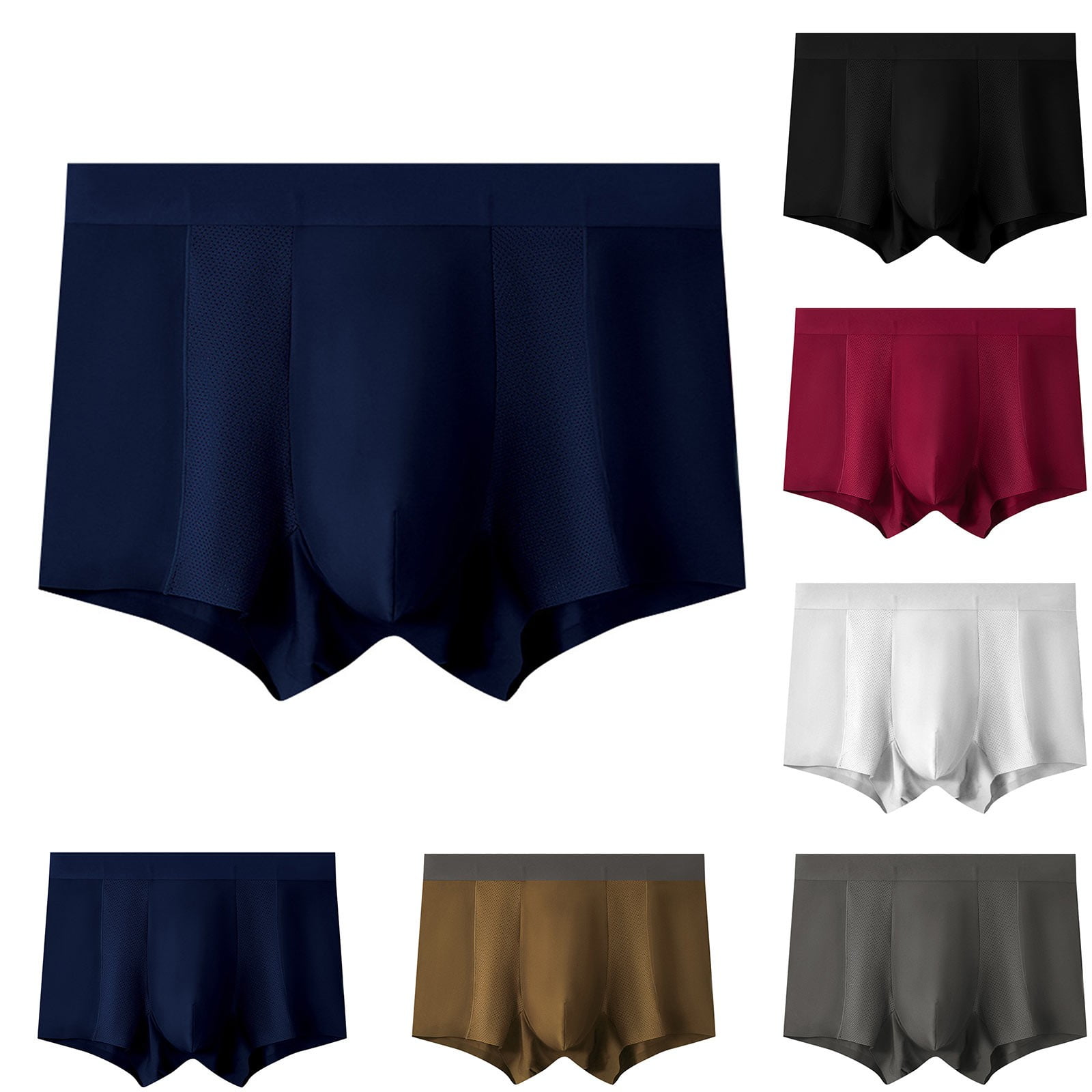CZSCPDAW 6 Pack Mens Underwear Pack Boxer Briefs,Men's Soft Cotton ...
