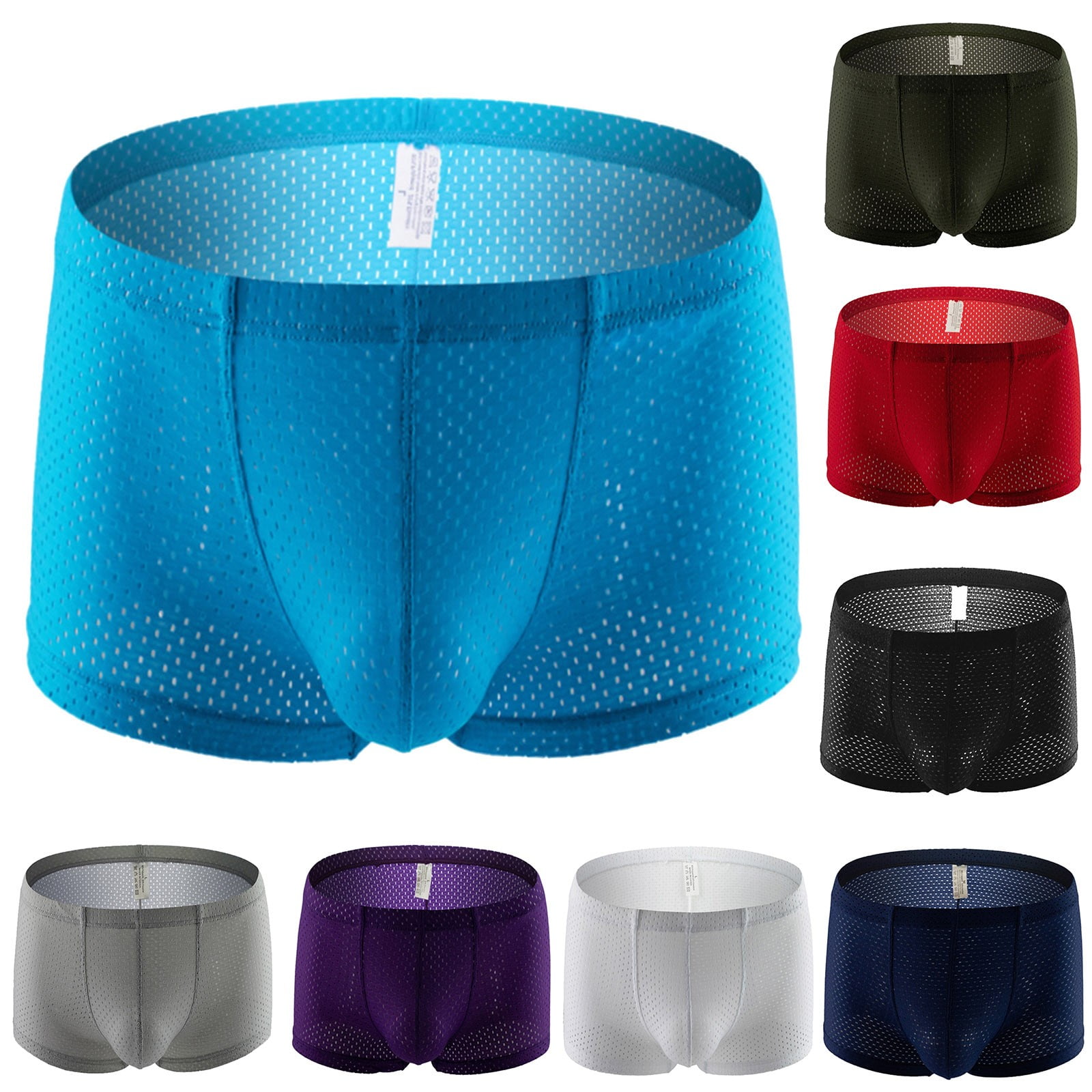 CZSCPDAW 8 Pack Mens Underwear Pack Boxer Briefs,Mens Bikini Briefs ...