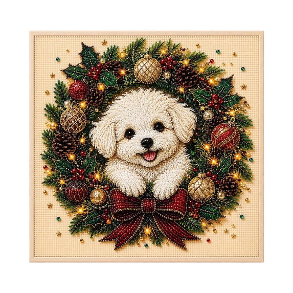 CZSCPDAW Christmas Pearl Art Kit with Frame, 9.8 in, Holiday Wall and ...