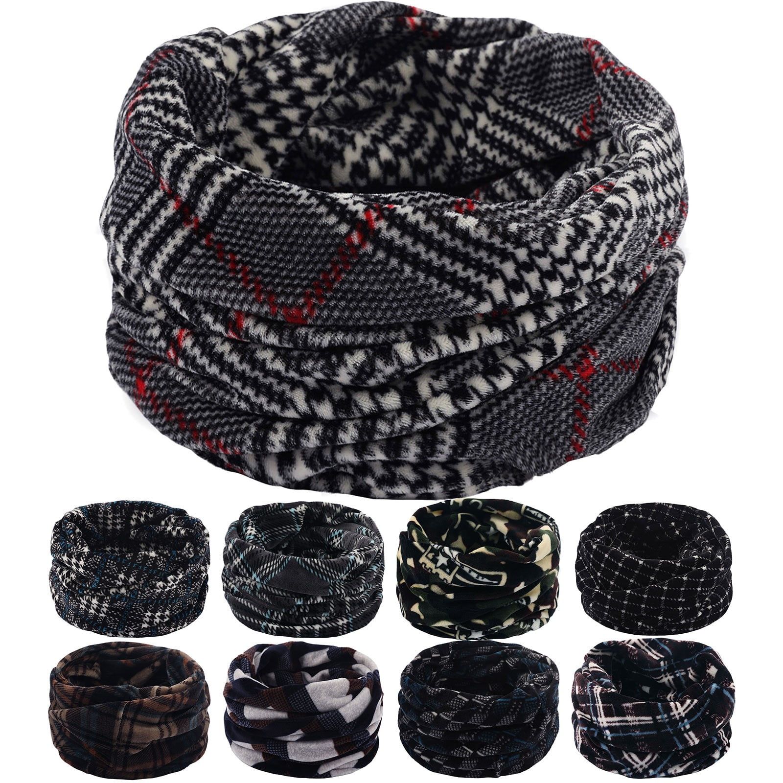 CZSCPDAW Classic 2PCS Sports Polar Fleece Neck Warmer Winter Ski Neck ...