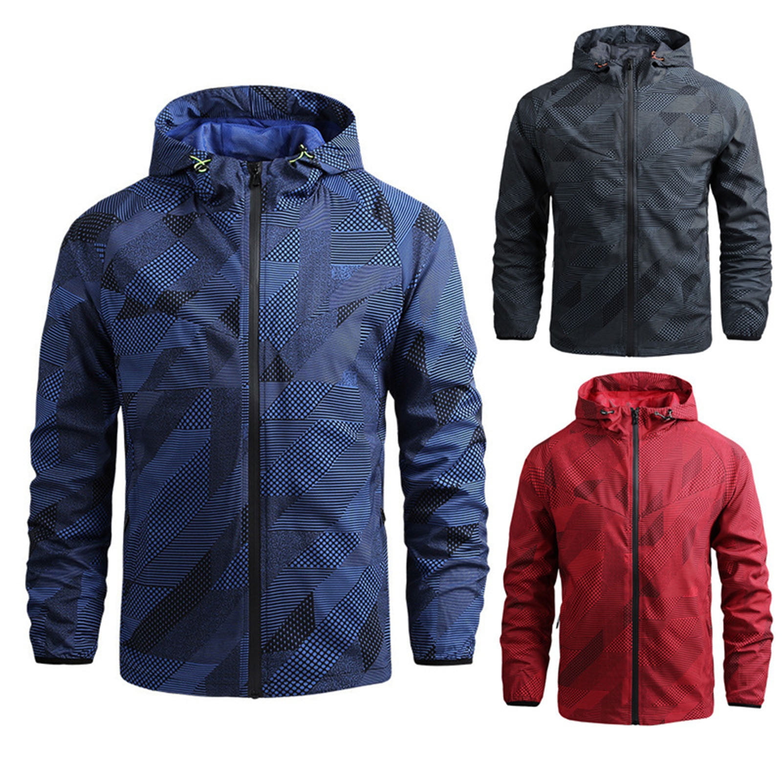 CZSCPDAW Elegant Men's Skiing Jacket Water-Proof Windproof Rain Jackets ...