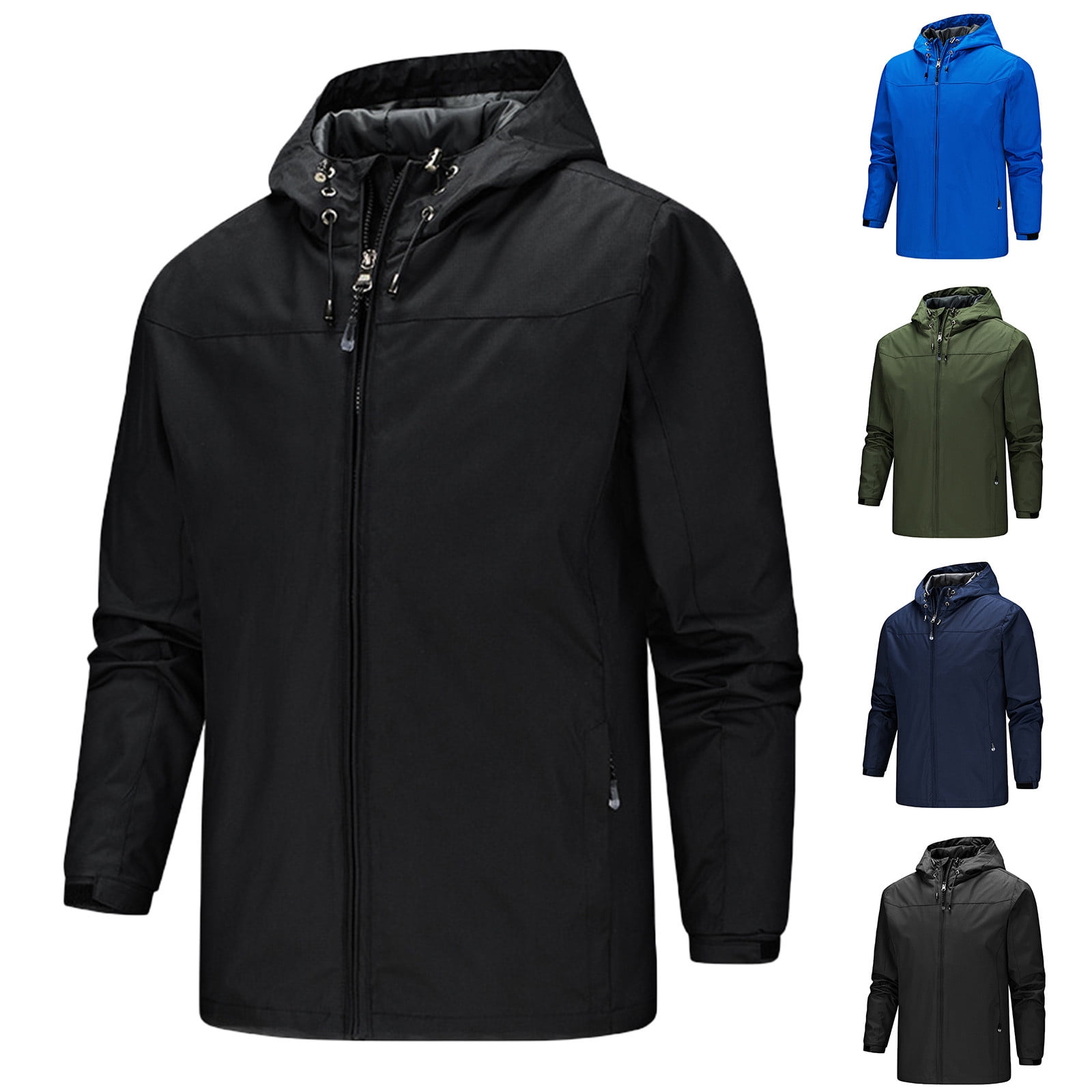 CZSCPDAW Elegant Men's Winter Coats Snow Jackets Water Resistance With ...