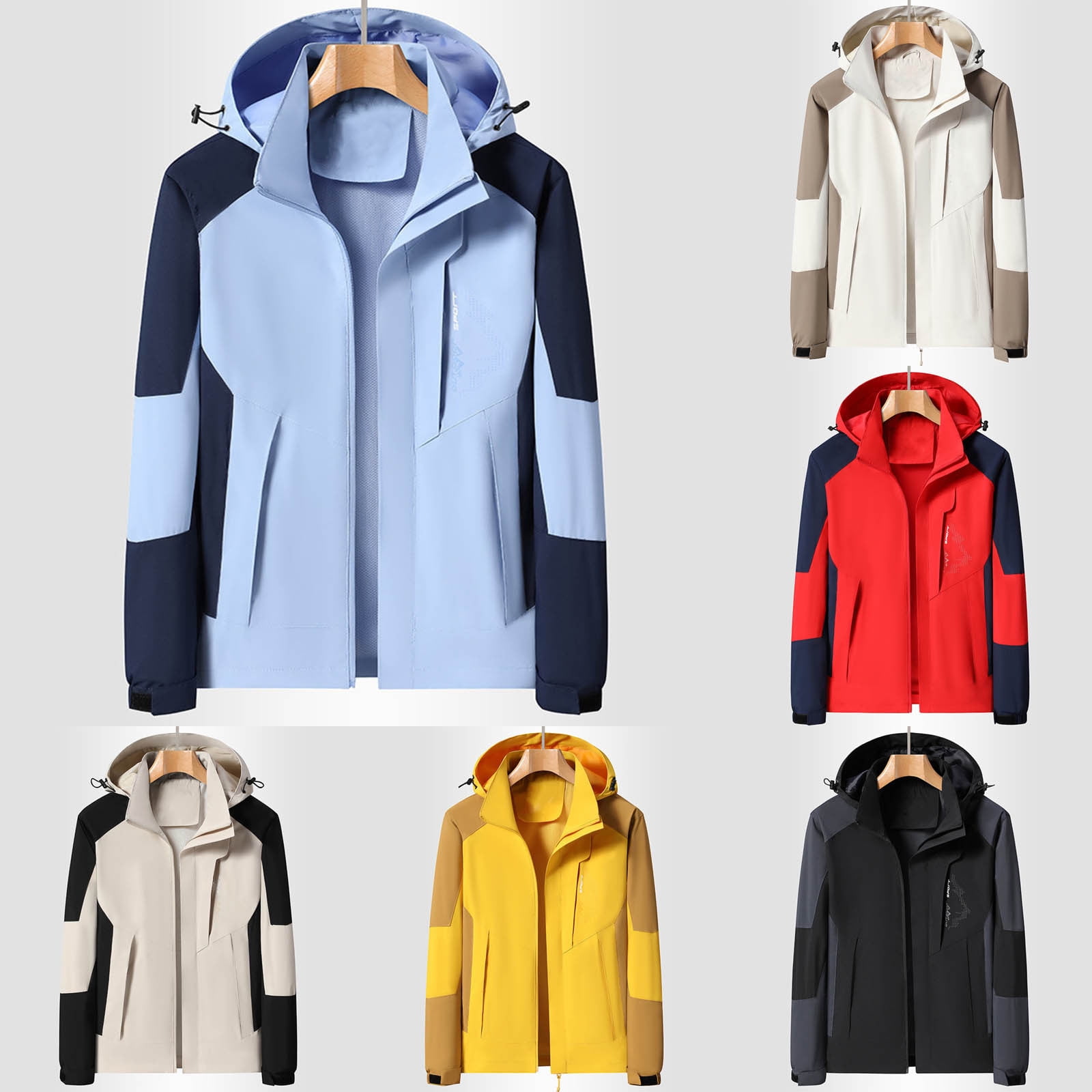 CZSCPDAW Elegant Water-Proof Snowboarding Windbreaker Warm Winter ...