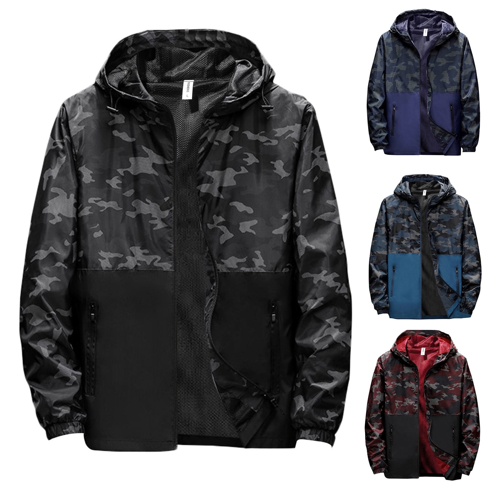 CZSCPDAW Elegant Water-Proof Snowboarding Windbreaker Warm Winter Hooded Mountain Snow Coat Men ...