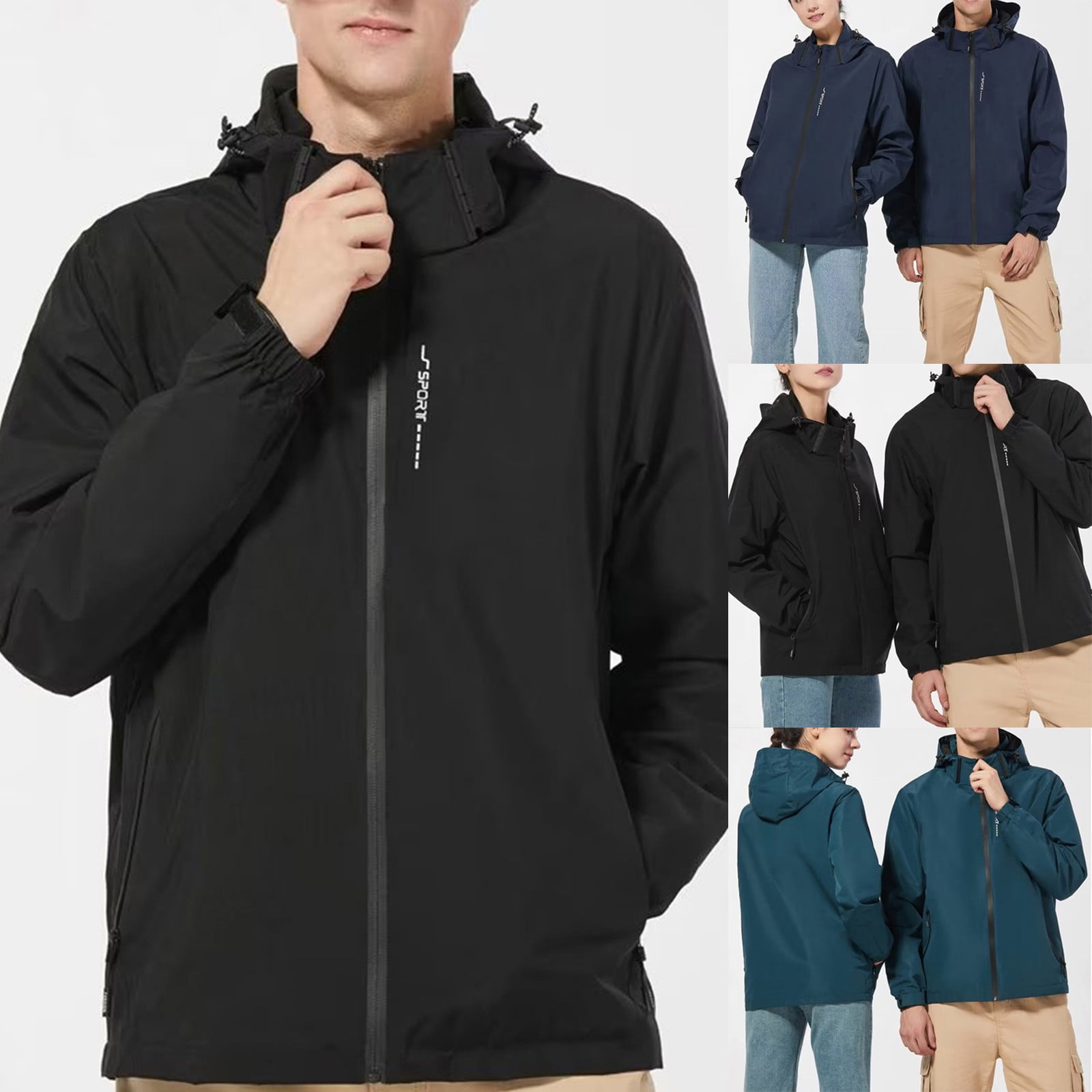 CZSCPDAW Elegant Water-Proof Snowboarding Windbreaker Warm Winter ...